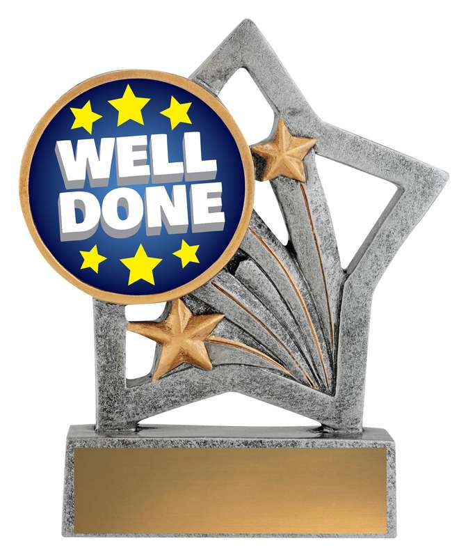 Flash – Well Done – Online Trophy Shop
